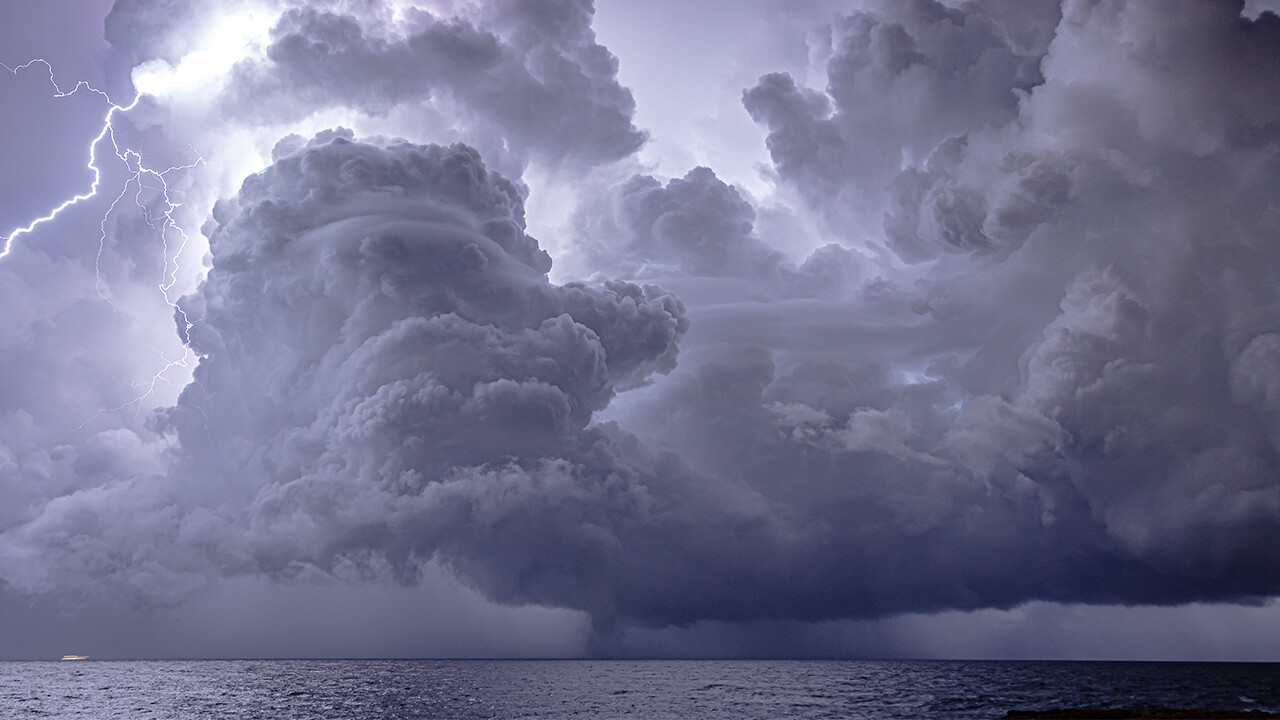 The perfect storm by Walter Rose